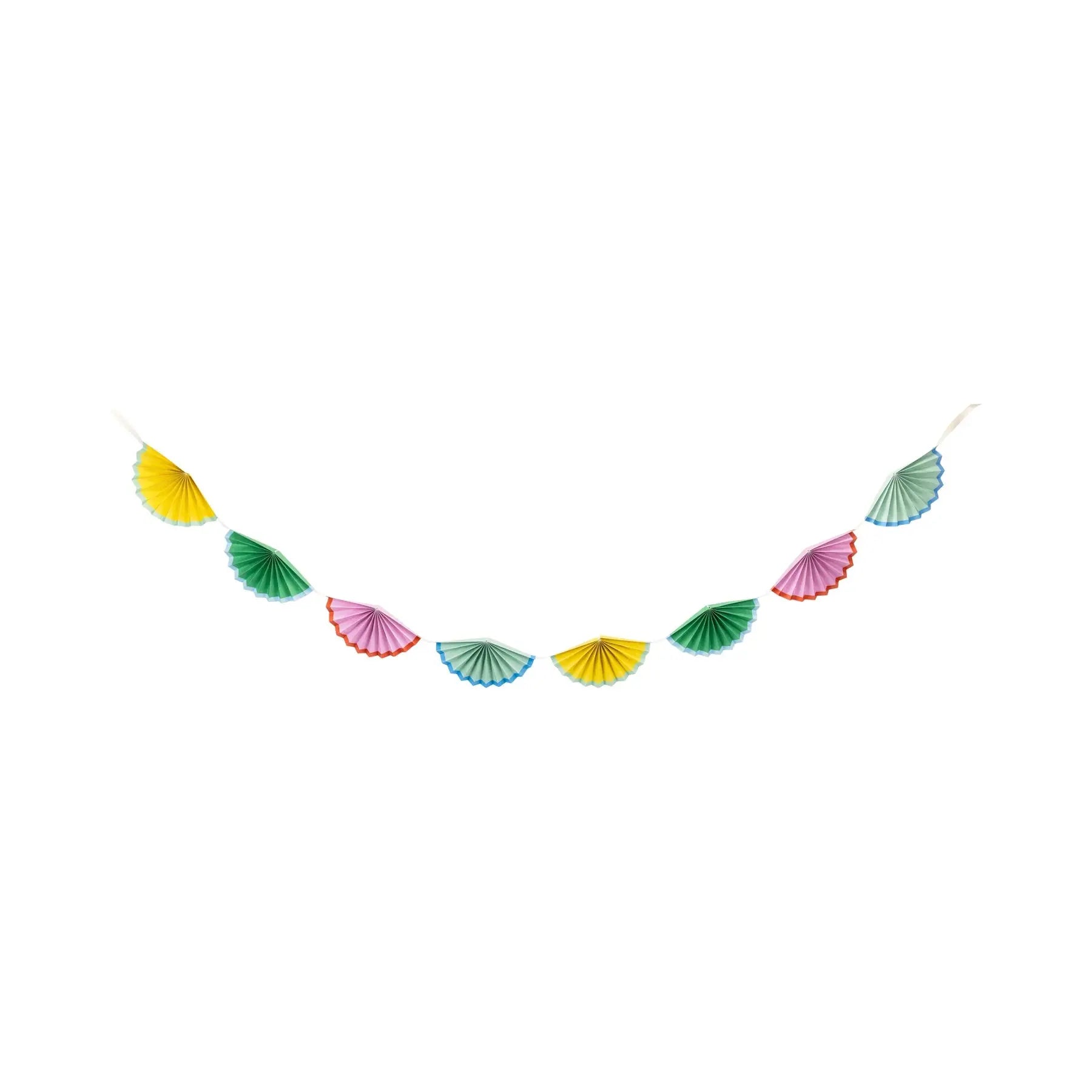 Fan Bunting Banner Garland | Mexican fiesta decorations - Party Love
