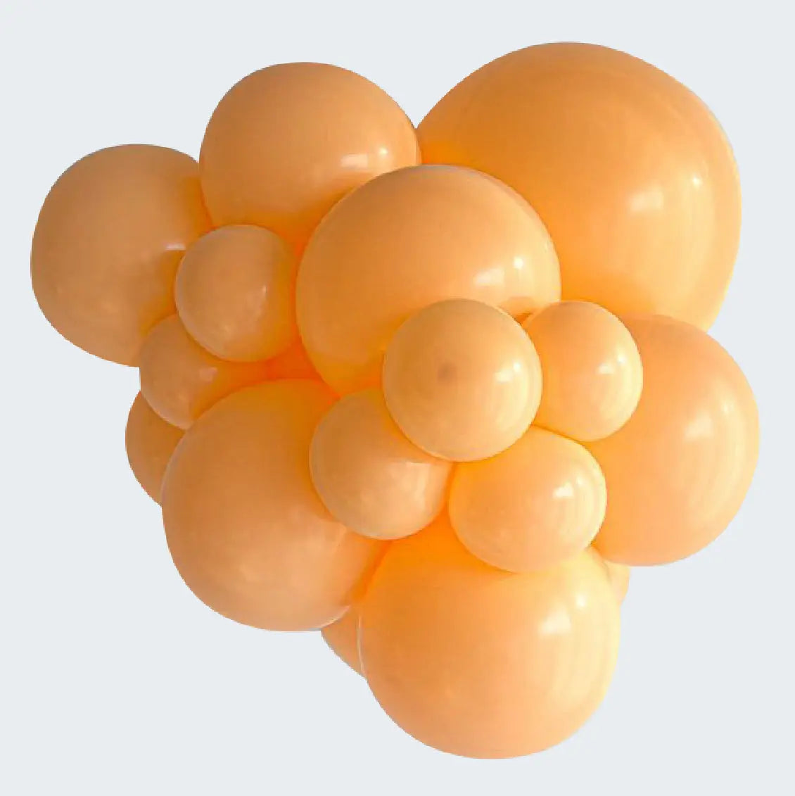 Kalisan Peach Latex Balloons - Party Love