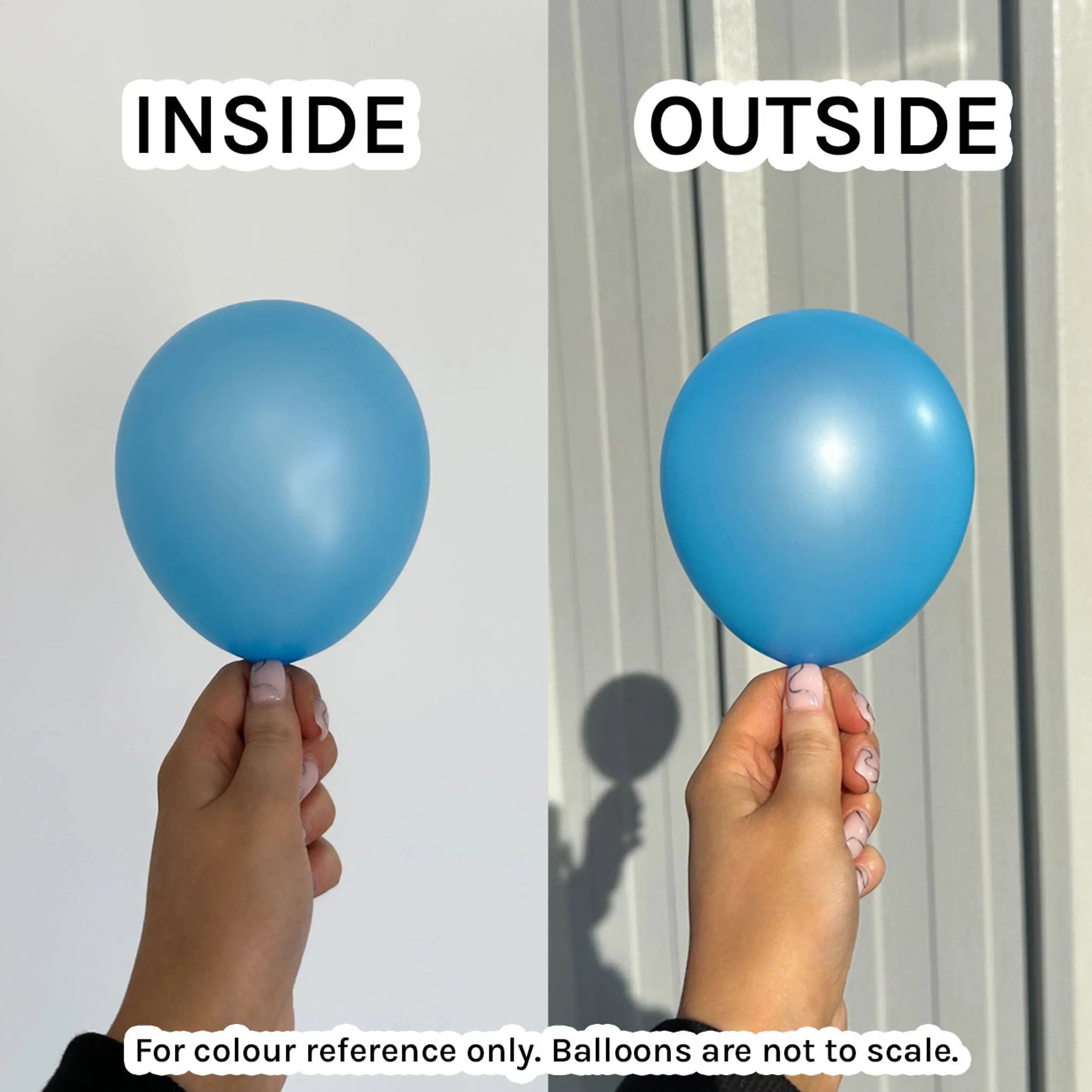 Sempertex Neon Blue Latex Balloons - Party Love