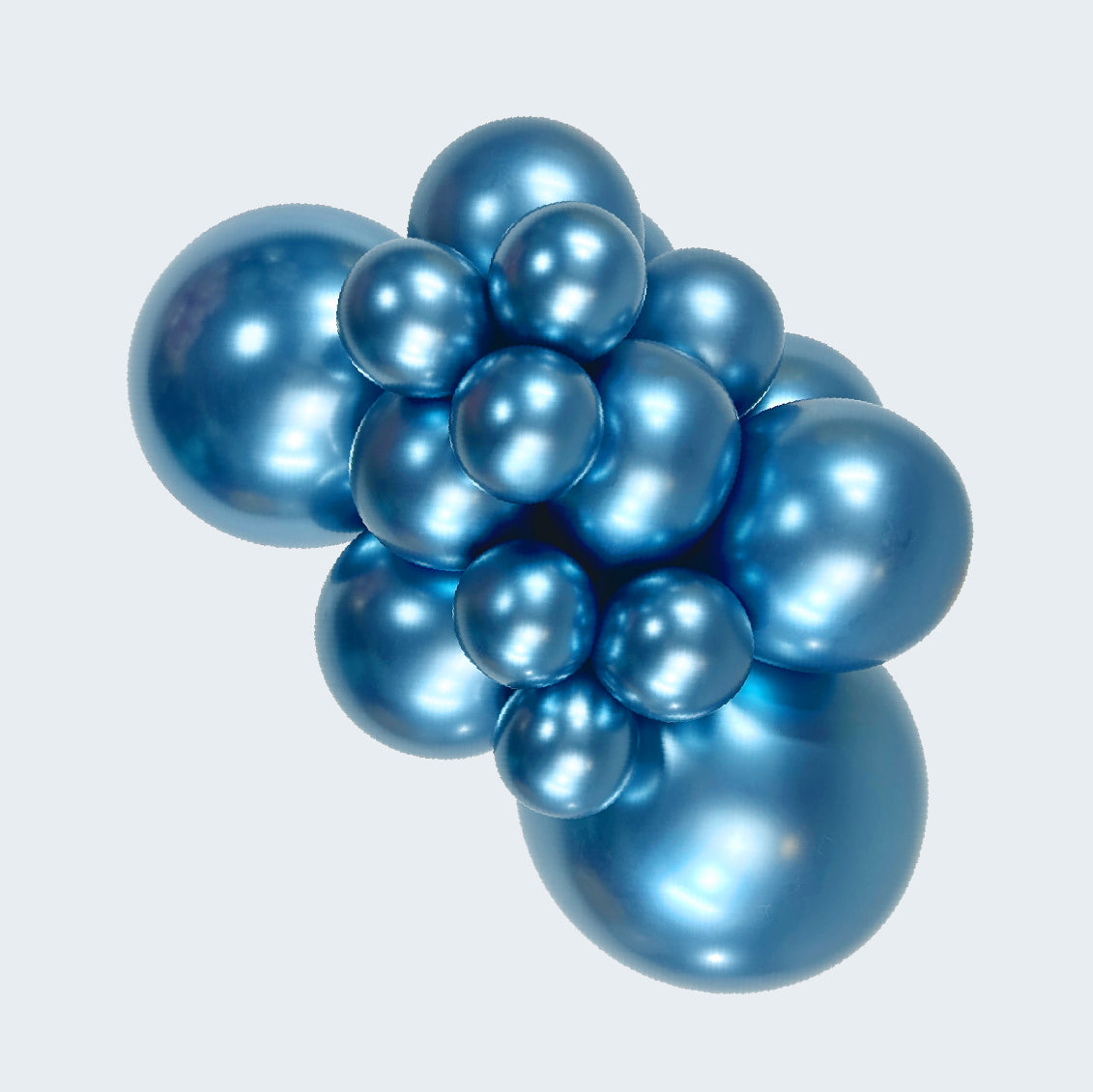 Sempertex Reflex Blue Latex Balloons - Party Love