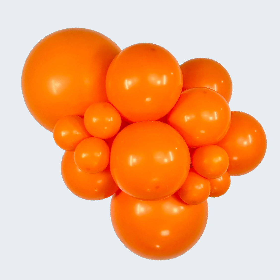 Sempertex Orange Latex Balloons - Party Love